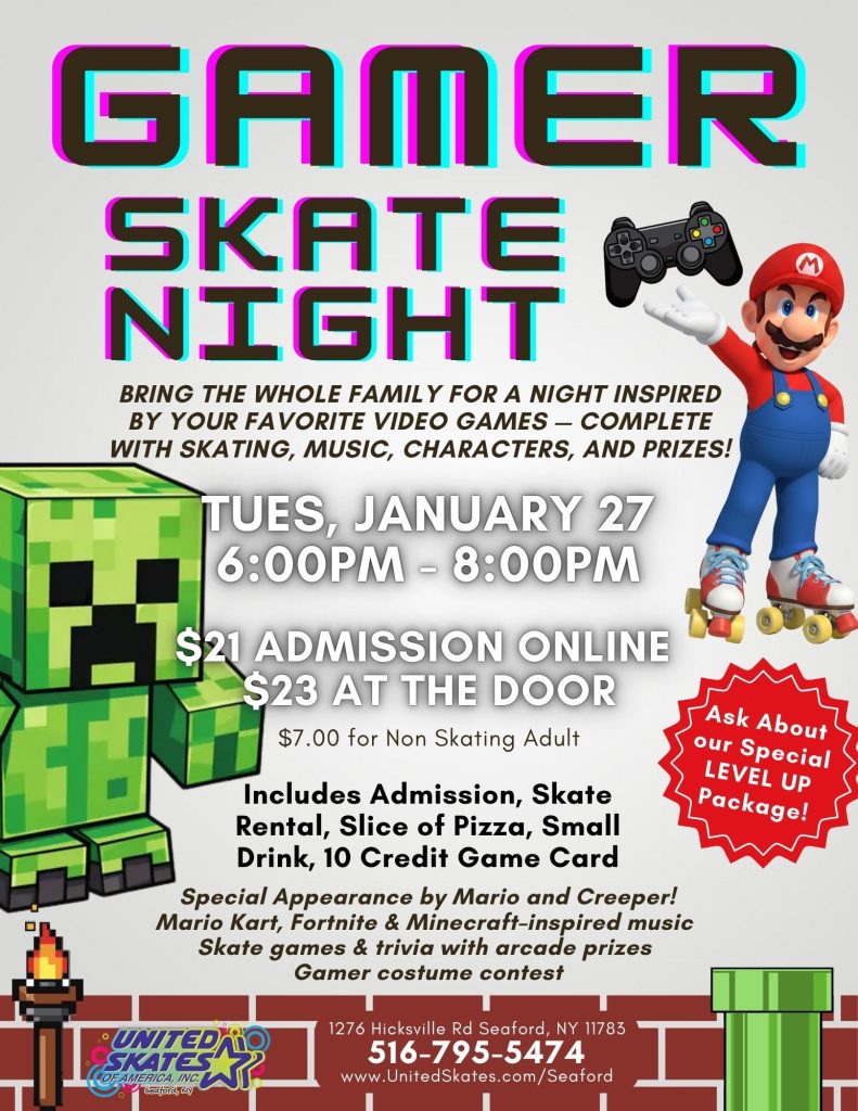 Gamer Skate Night! | United Skates of America