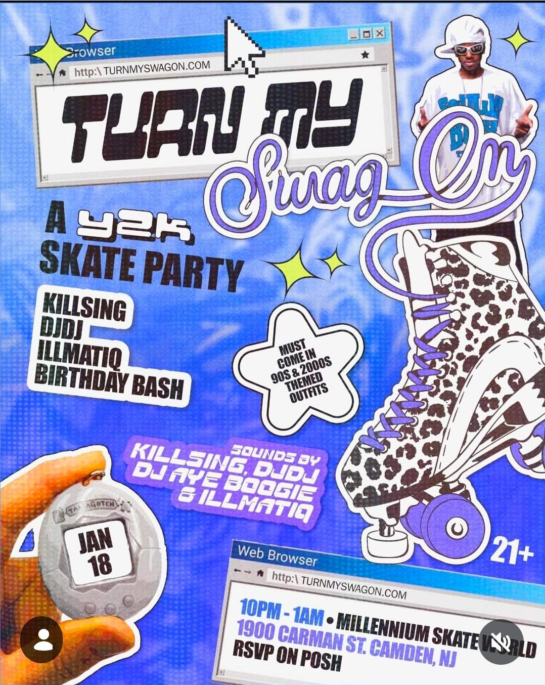 Y2K Skate Party | Millennium Skate World