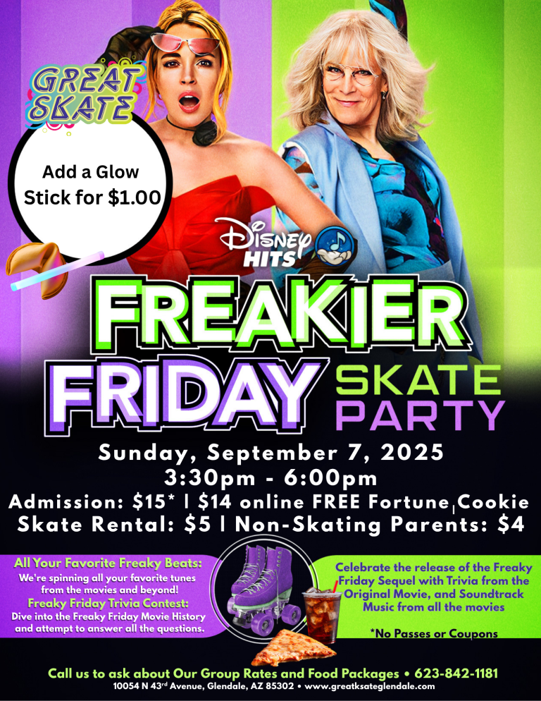 🎬 Freakier Friday Skate Party 🛼 | Great Skate