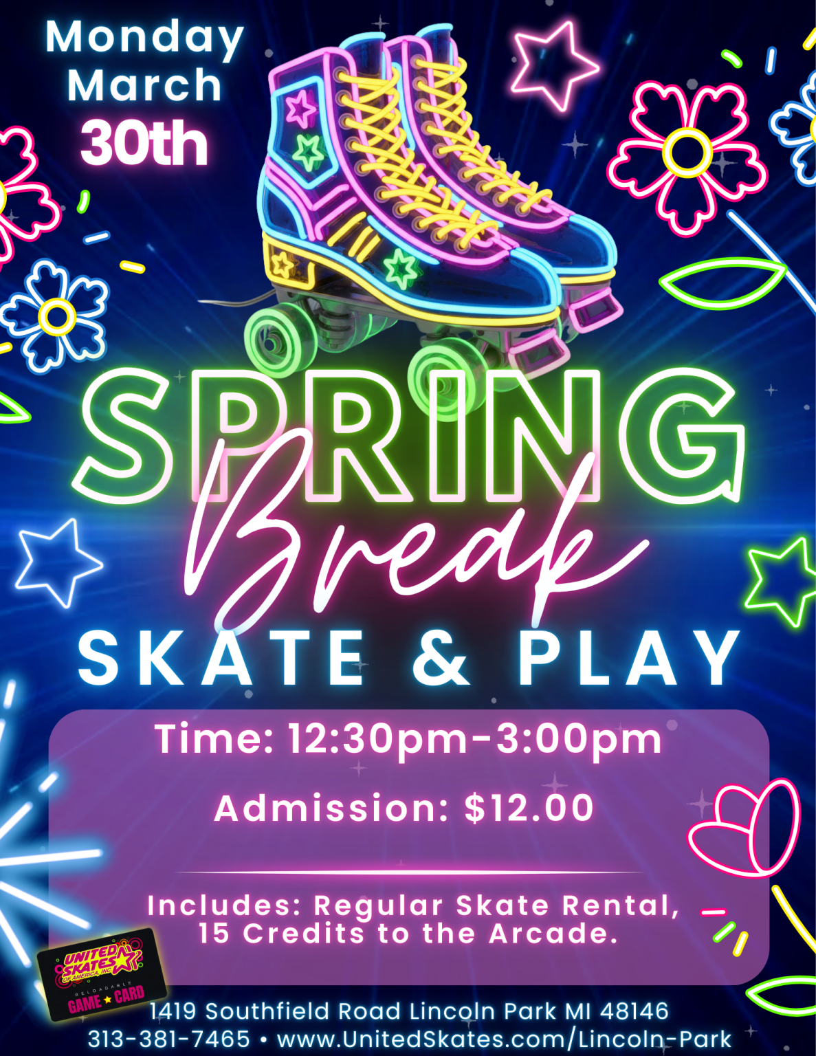 Schedule & Events | United Skates of America